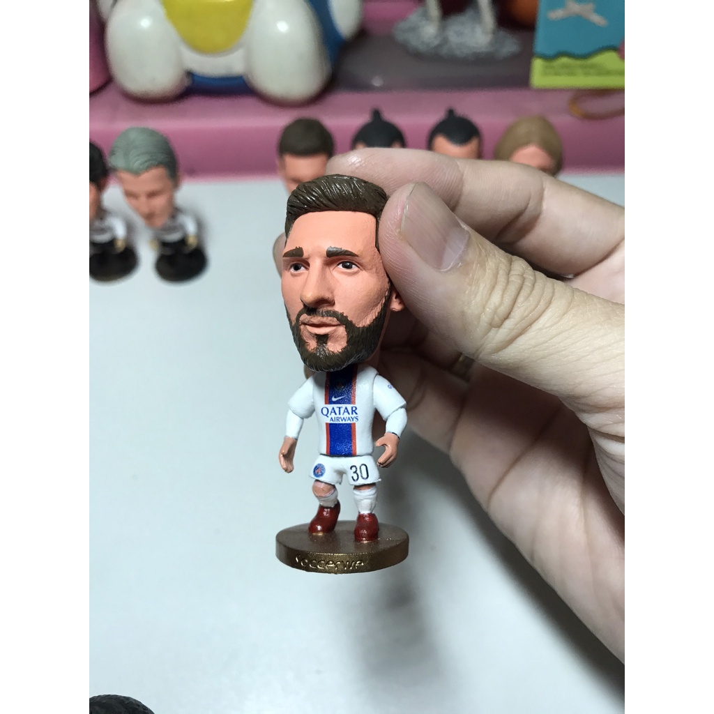 Messi PSG 2022 / 23 Away Kit Soccerwe Repaint Football Action Figure ...