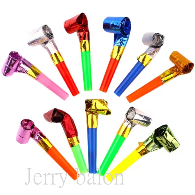 Tongue trumpet / birthday trumpet / paper birthday trumpet | Shopee ...