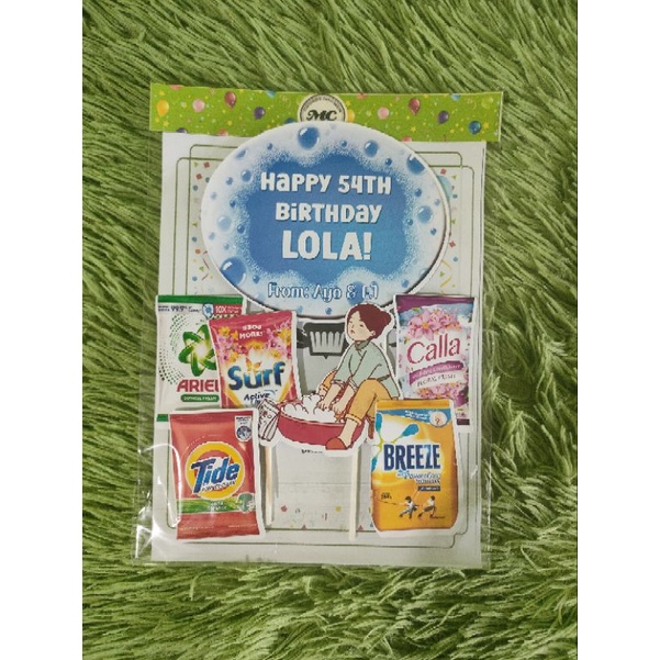 Laundry / landera theme cake topper | Shopee Philippines