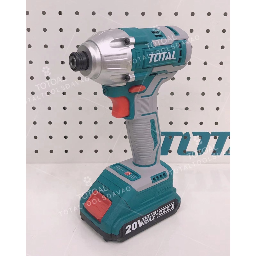 TOTAL CORDLESS impact driver w/CASE 20V TIRLI2017 | Shopee Philippines