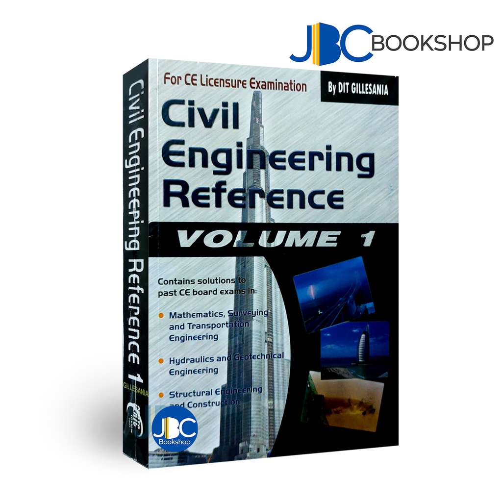 Civil Engineering Reference Volume 1 CE Licensure by DIT Gillesania ...