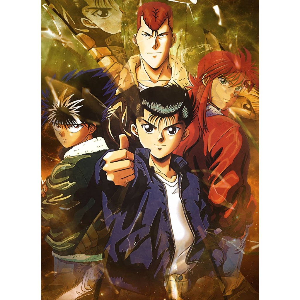 YU YU HAKUSHO / GHOST FIGHTER HD POSTER 21cm x 29.7cm (3pcs minimum ...