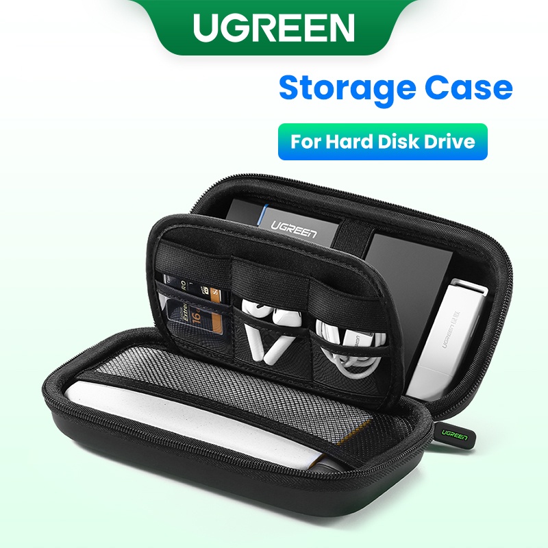 UGREEN External Storage Hard Case HDD SSD Bag 2.5 Hard Drive | Shopee ...