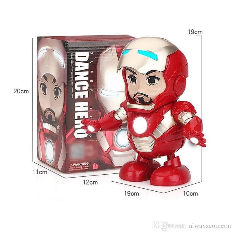 Avenger Iron Man Smart Dance Robot Super Hero Toy | Shopee Philippines