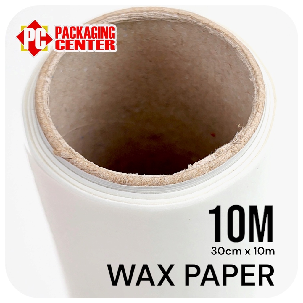 Wax Paper by 10meters per roll (PC Packaging Center) | Shopee Philippines