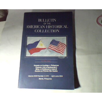 Bulletin of American Historical Collection philippine history world war ...