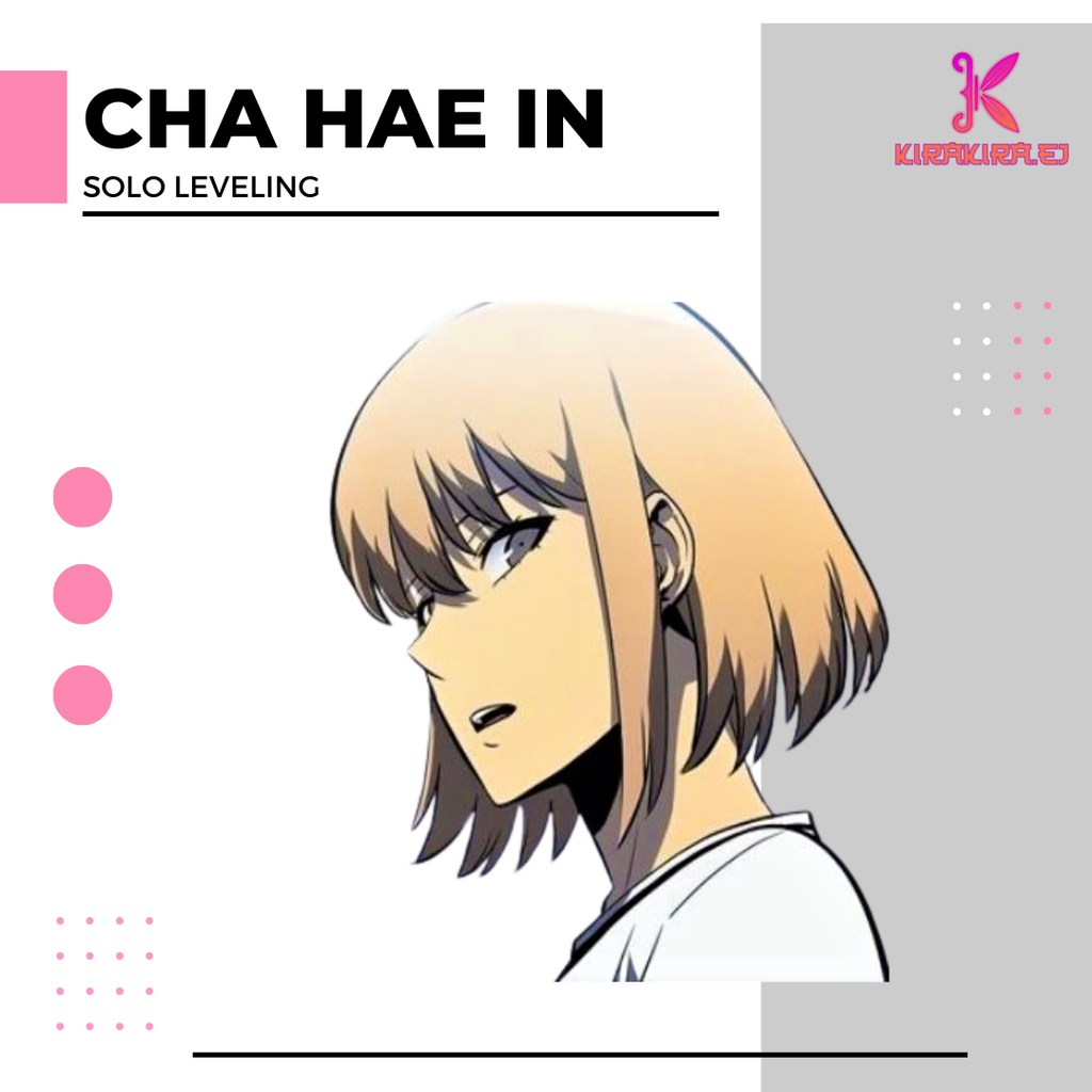 STICKER Cha Hei In Solo Leveling Vinyl Water Proof Manhwa Sticker ...
