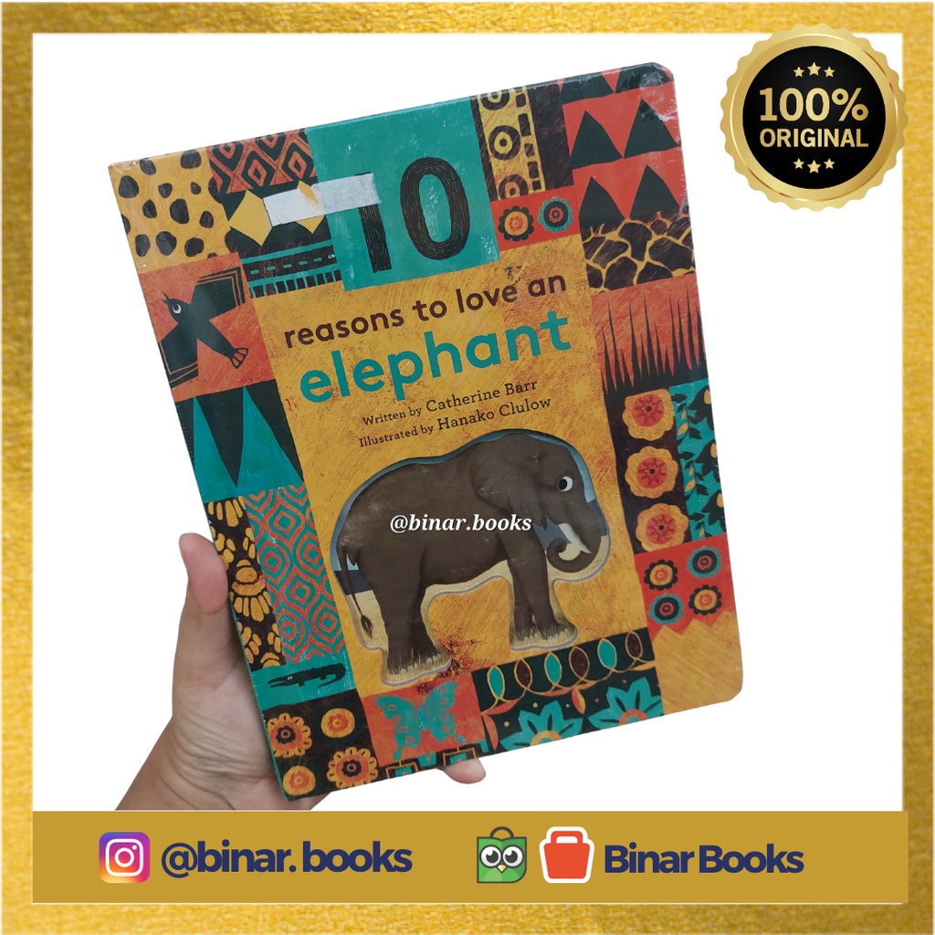 10 Reasons to Love an Elephant Book by Cahterine Barr | Shopee Philippines