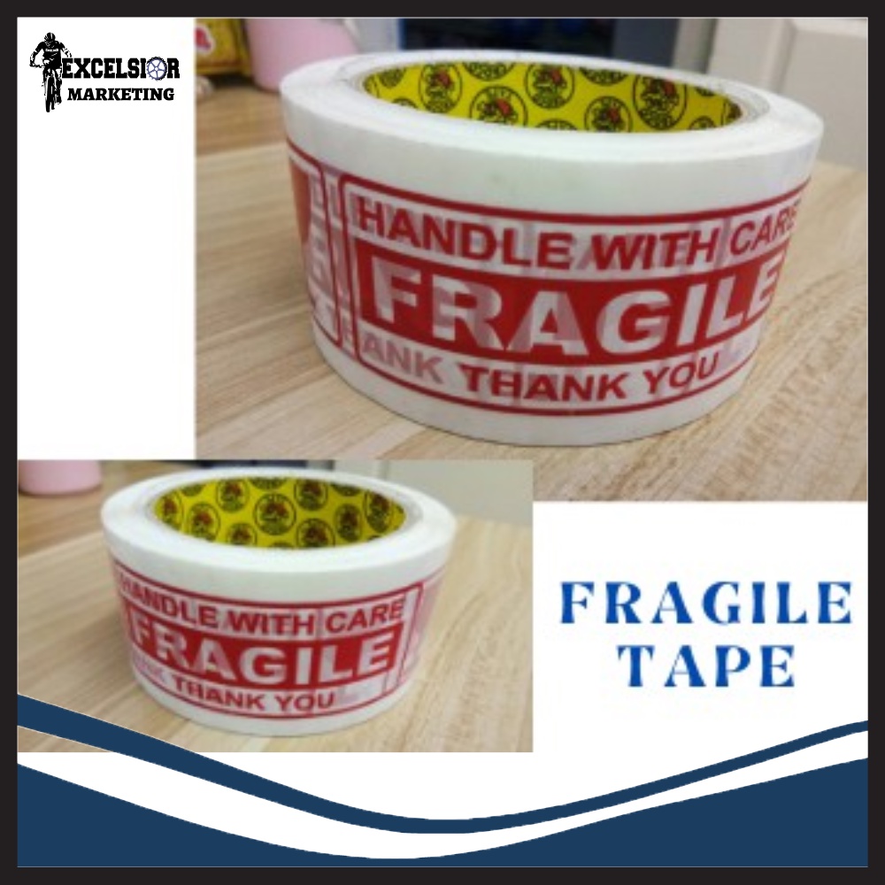 Excelsior Fragile Stickers Tapes Warning Packing Label Packaging ...