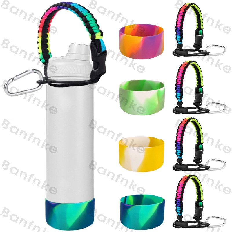 Aqua flask Tumbler Silicone Boot With Paracord Candy Aquaflask ...