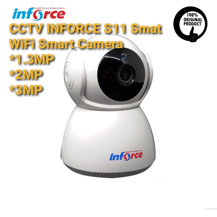 Inforce CCTV Smart WIFI S11 3MP CAMERA CCTV INFORCE S11 3MP WIFI Smart ...