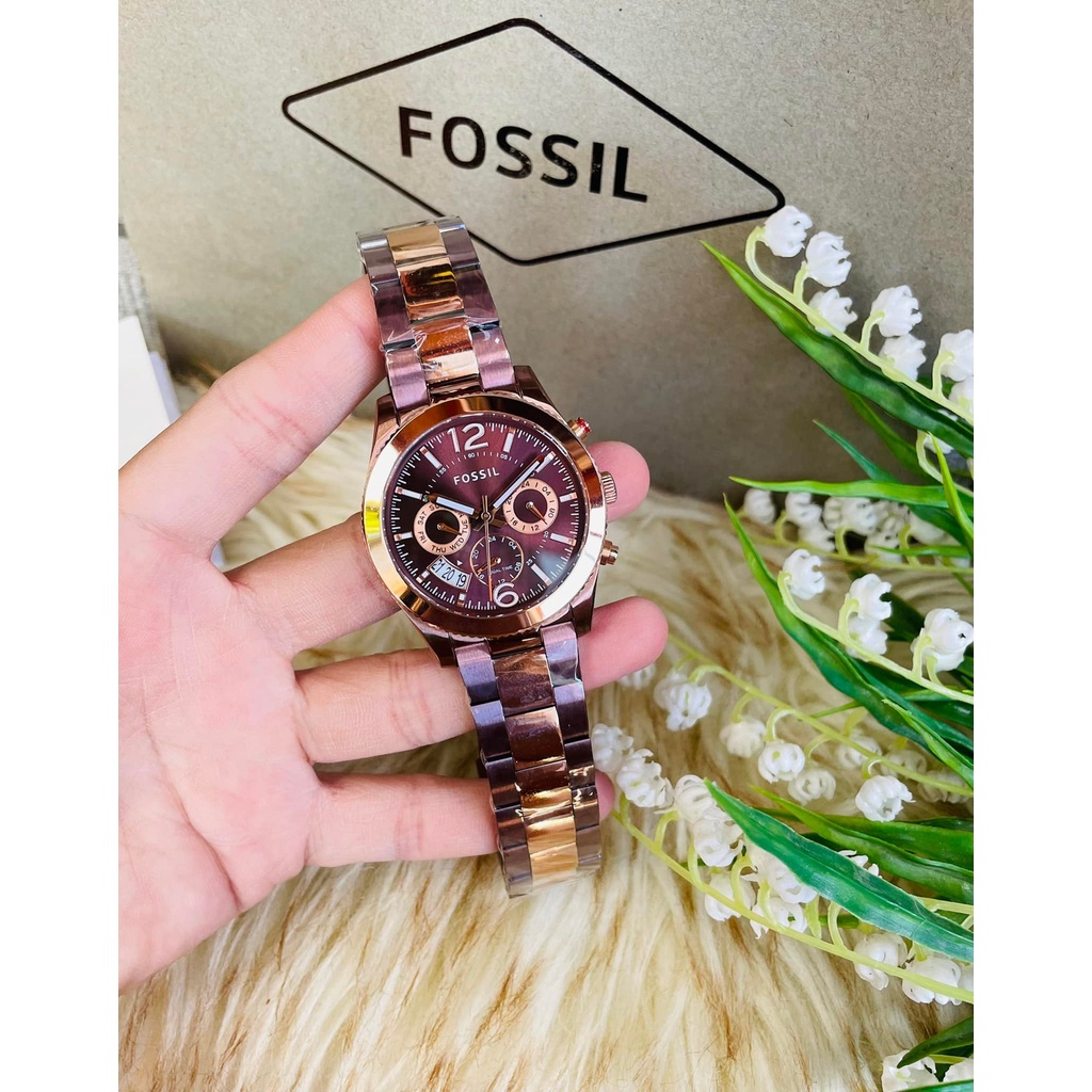 FS watch Quartz / Chronograph 40mm (ES3884) | Shopee Philippines