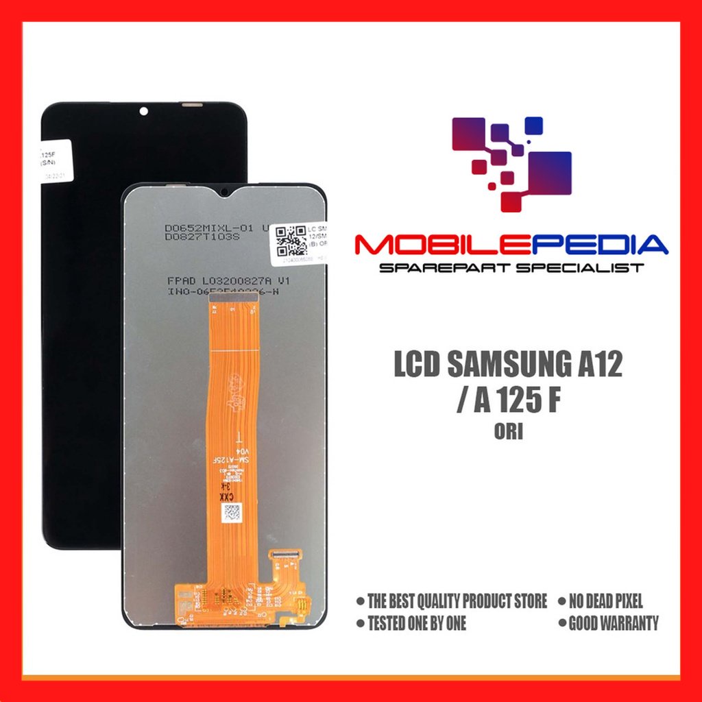 Lcd Samsung A12/A12F Original Fullset Touchscreen 1 Month Warranty ...