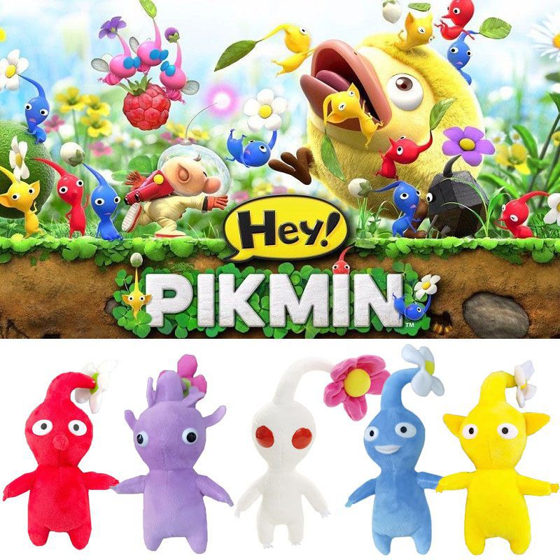 15cm Pikmin Plush Toy Olimar Soft Stuffed Doll Kids Fans Gift ...