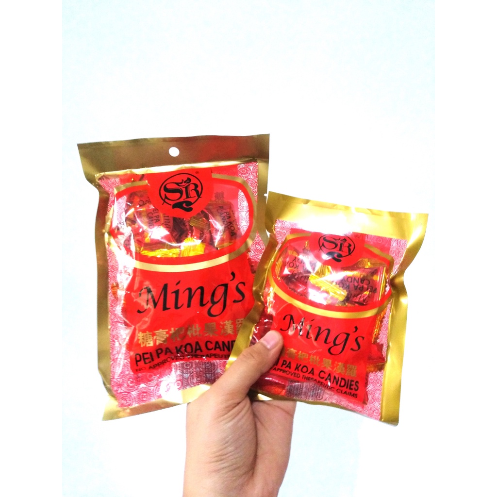 Ming's Pei Pa Koa Candies 60g/120g | Shopee Philippines
