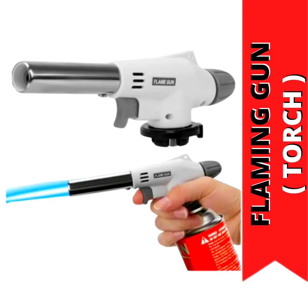 Camping Gas Torch Welding Fire Maker Lighter Butane Burner Flame Gun ...