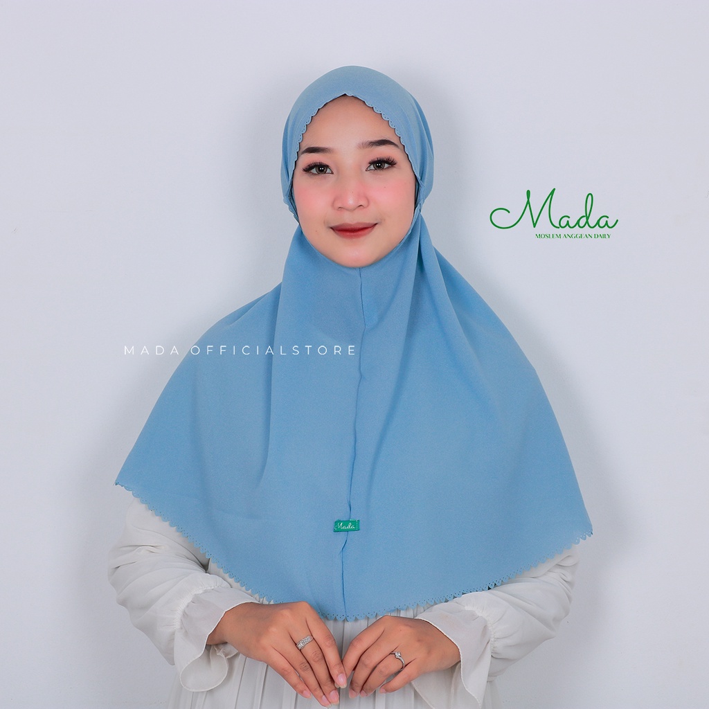 Instant Veil Bergo Maryam Laser cut | Instant Hijab Bergo Maryam ...