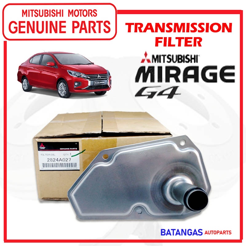 MITSUBISHI GENUINE PARTS TRANSMISSION FILTER / STRAINER MIRAGE G4 HATCHBACK 2012-UP PN: 2824A027 ...