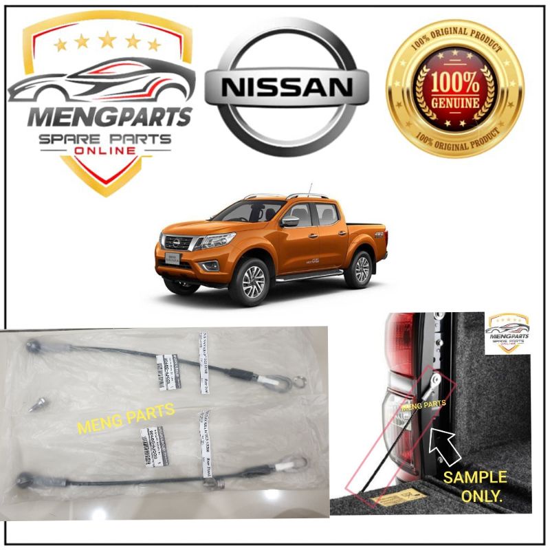 NISSAN NAVARA D23 NP300 REAR BONNET CABLE TAILGATE WITH BOLT BONNET ...