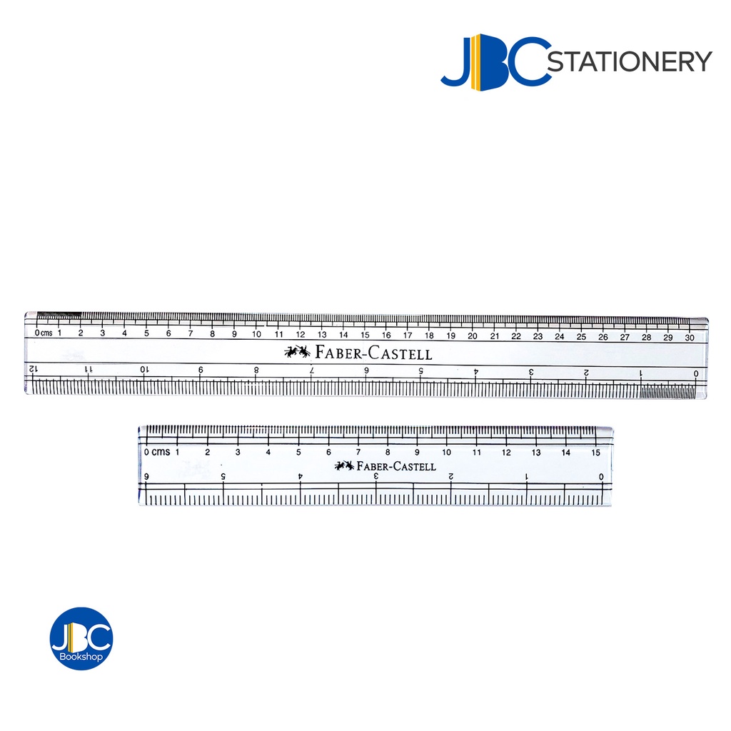 Faber-Castell Transparent Acrylic Rulers | Shopee Philippines