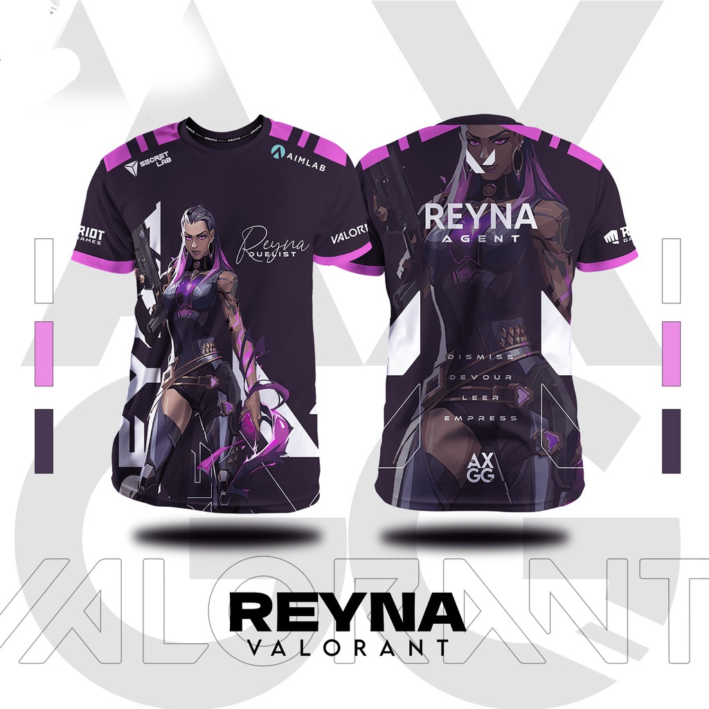 Valorant - Reyna" Gaming T-Shirt | Shopee Philippines