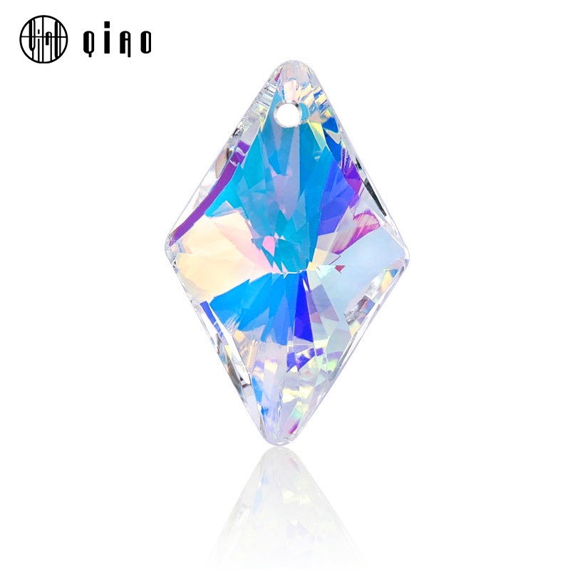 23mm 12pcs/lot rhombic shape crystal Pendant Austria glass beads ...