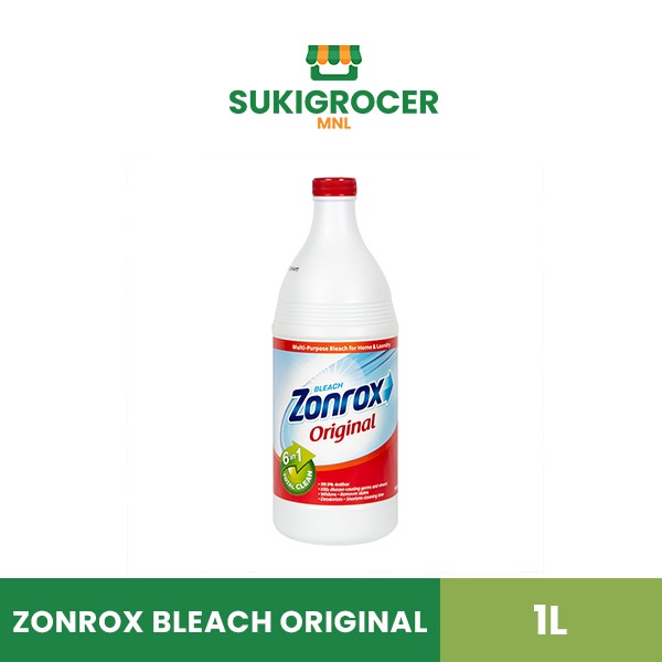 Zonrox Bleach Original 1l | Shopee Philippines