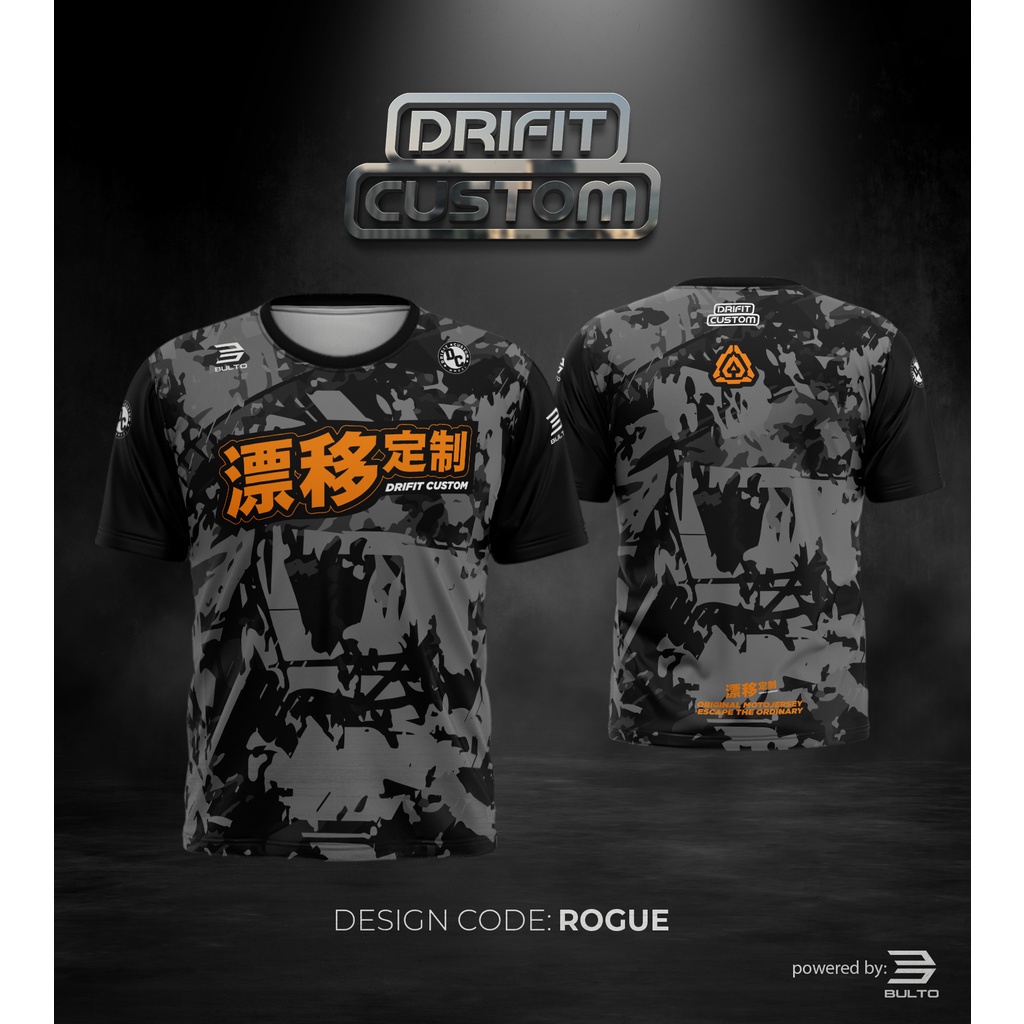 DRIFIT CUSTOM TEE - ROGUE | Shopee Philippines