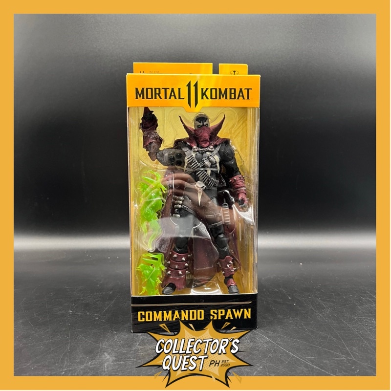 No Mint Stock Mcfarlane Mortal Kombat Spawn Commando Spawn Figure
