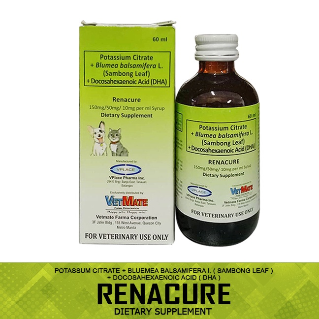 BC-Renacure Dietary Supplement For Dogs and Cats 60mL | Shopee Philippines