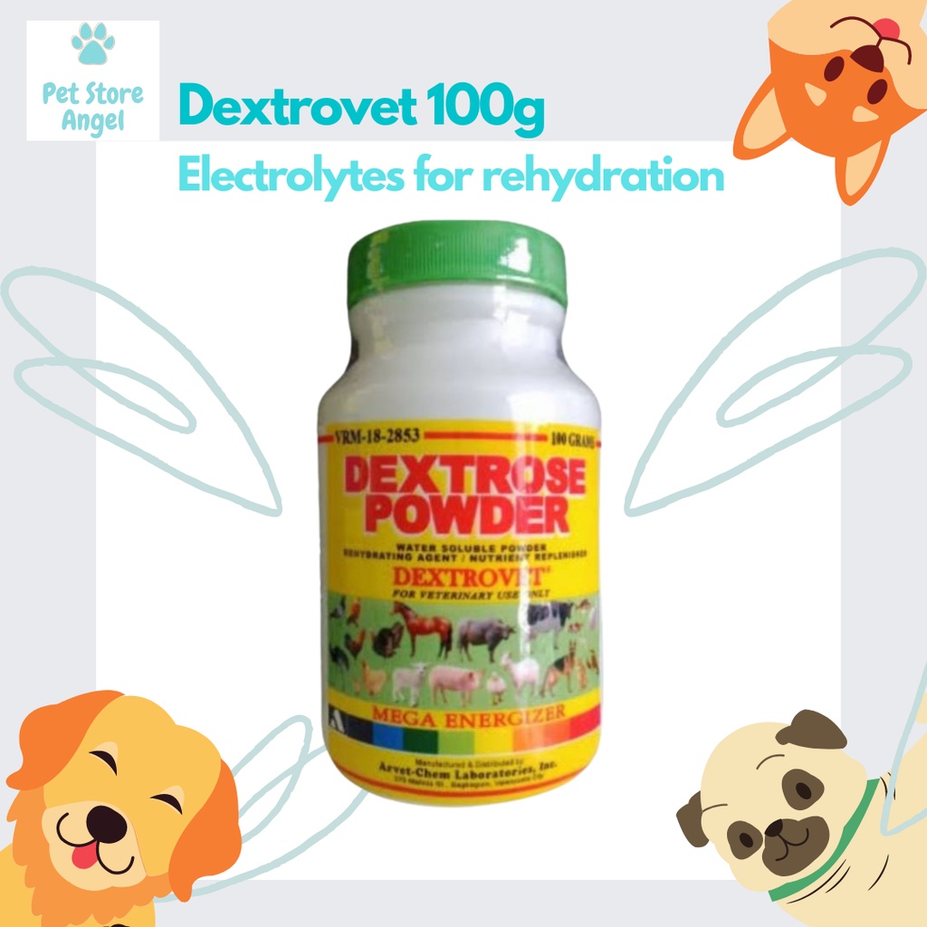 Dextrose Powder 100grams Dextrovet Electrolytes for Rehydration for All ...