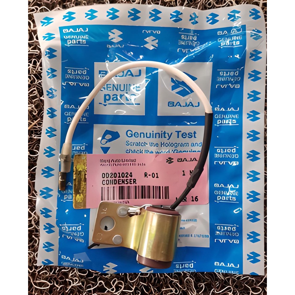 Condenser for CT100 Bajaj (GENUINE) | Shopee Philippines