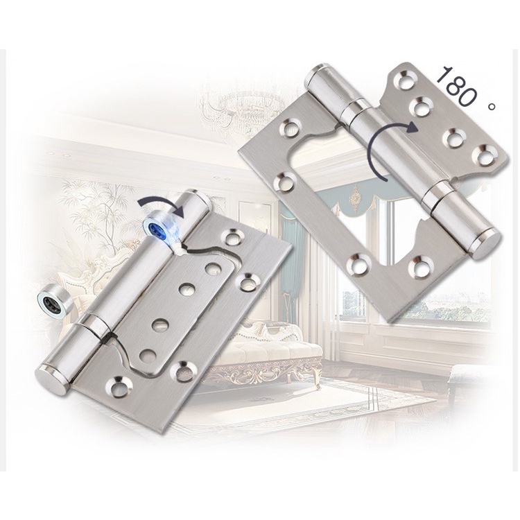 Doxon 2Pcs Stainless Steel Butterfly Door Hinges 4x3 Heavy Duty Hinges ...