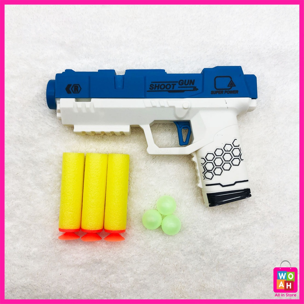 WOAH Safety Soft Bullet Toy Gun BT0154 | Shopee Philippines