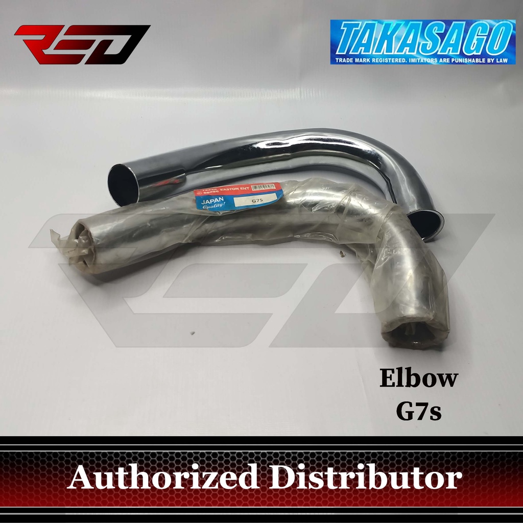 Elbow Exhaust Pipe Takasago G7S / HD3 / RS100 / X4-GP125 / YL2GF TGO ...