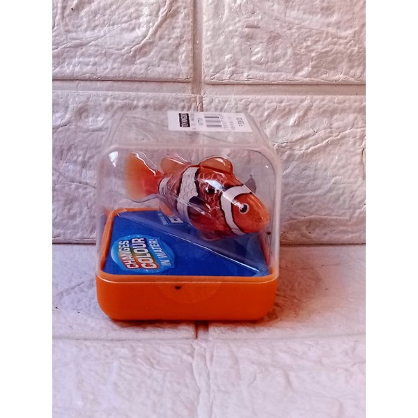Robo fish zuru water activated robo alive (orange) | Shopee Philippines