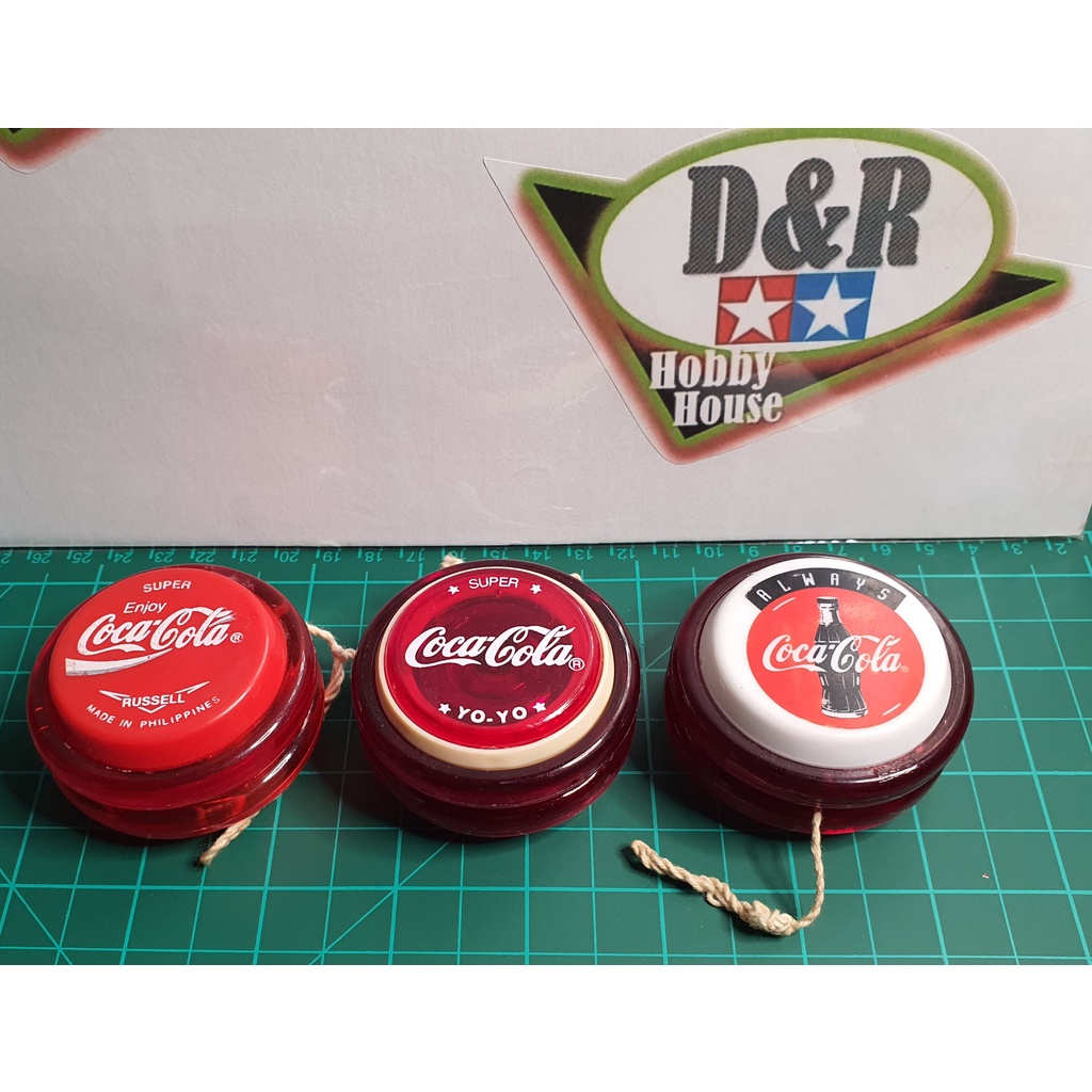 Pinoy Classis Toys Original Russell Yoyo Coca-Cola Collections Set #1 ...