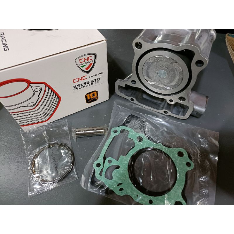 CNC RACING STEEL BORE KIT STANDARD FOR HONDA RS 150 / GTR 150 SUPRA ...