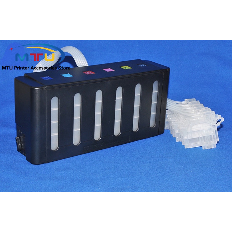 2Sets Grade A 6 Colors Continuous Ink Supply System for Epson L800 L801 ...