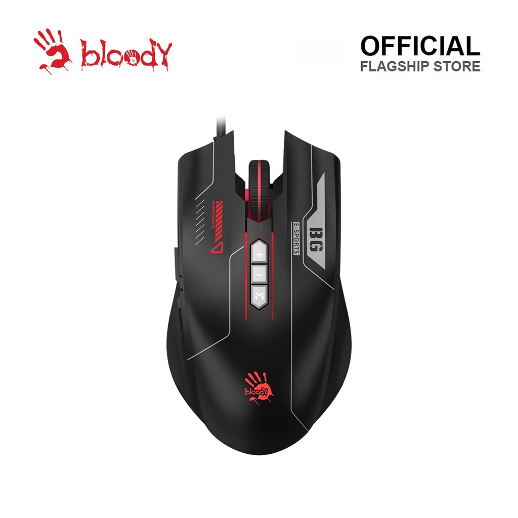 Bloody ES7 6000 CPI PixArt Optical Engine RGB E-Sports Gaming Mouse ...