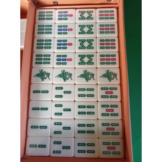 1 SET MAHJONG TILES COMPLETE SET | Shopee Philippines