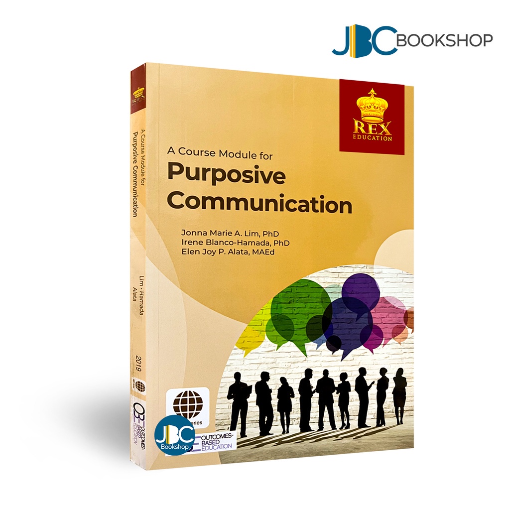 A Course Module for Purposive Communication 2019 by Jonna Marie Lim, et al. | Shopee Philippines