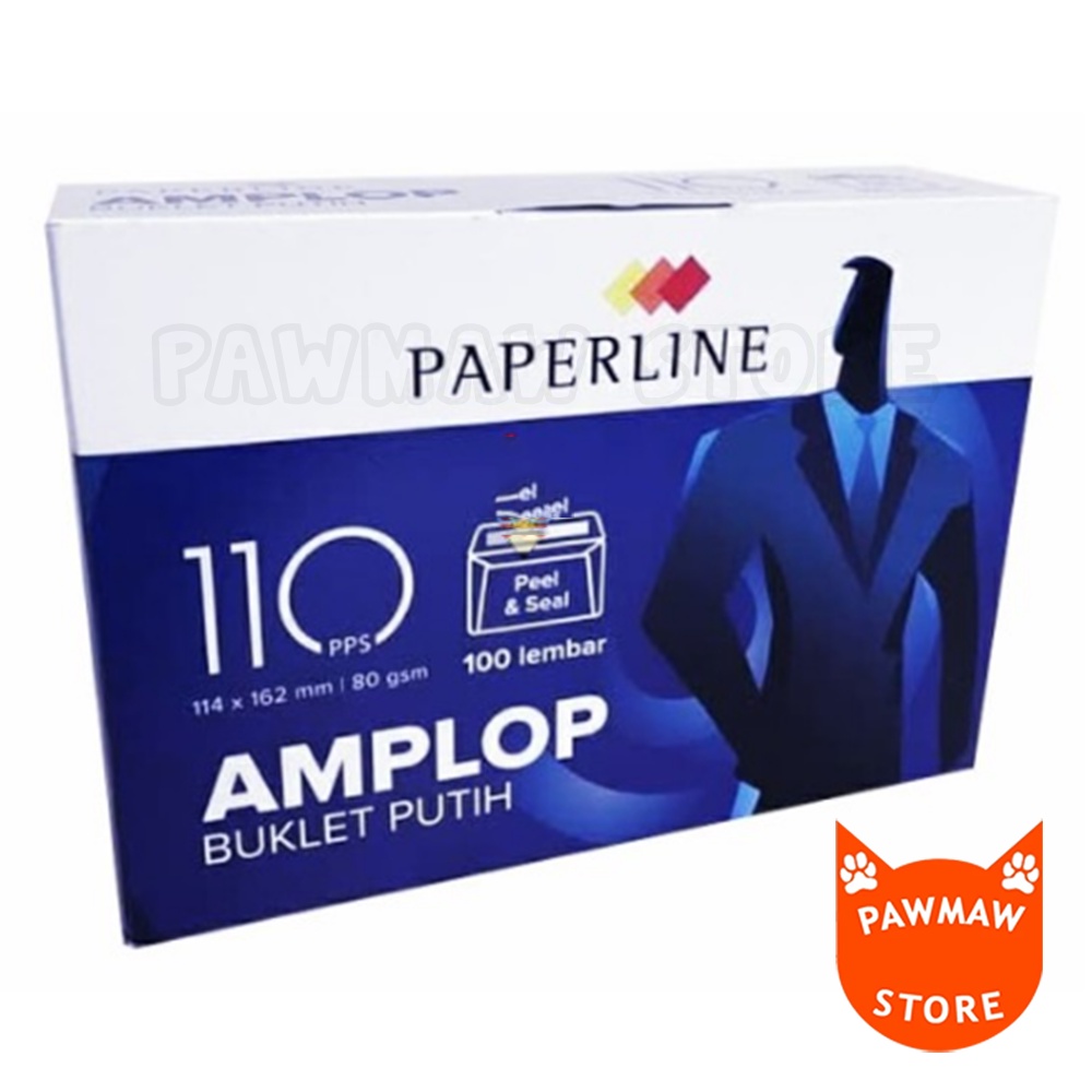 PAPERLINE ENVELOPE 110 PPS PLAIN STAND (PACK) | Shopee Philippines