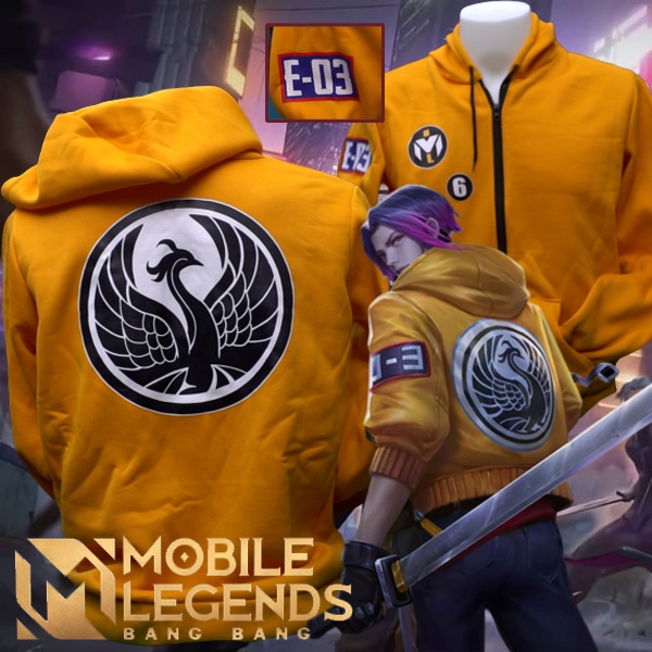 Ling StreetPunk Mobile Legends MLBB Jacket Hoodie | Shopee Philippines