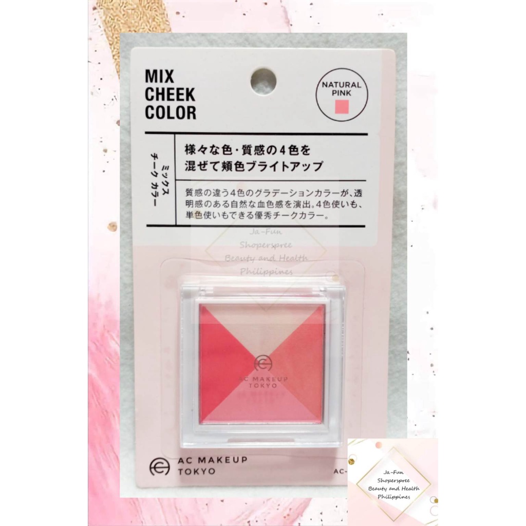 BLUSH ON AC TOKYO MAKE UP MIX CHEEK COLOR ( NEW ARRIVAL ) | Shopee ...