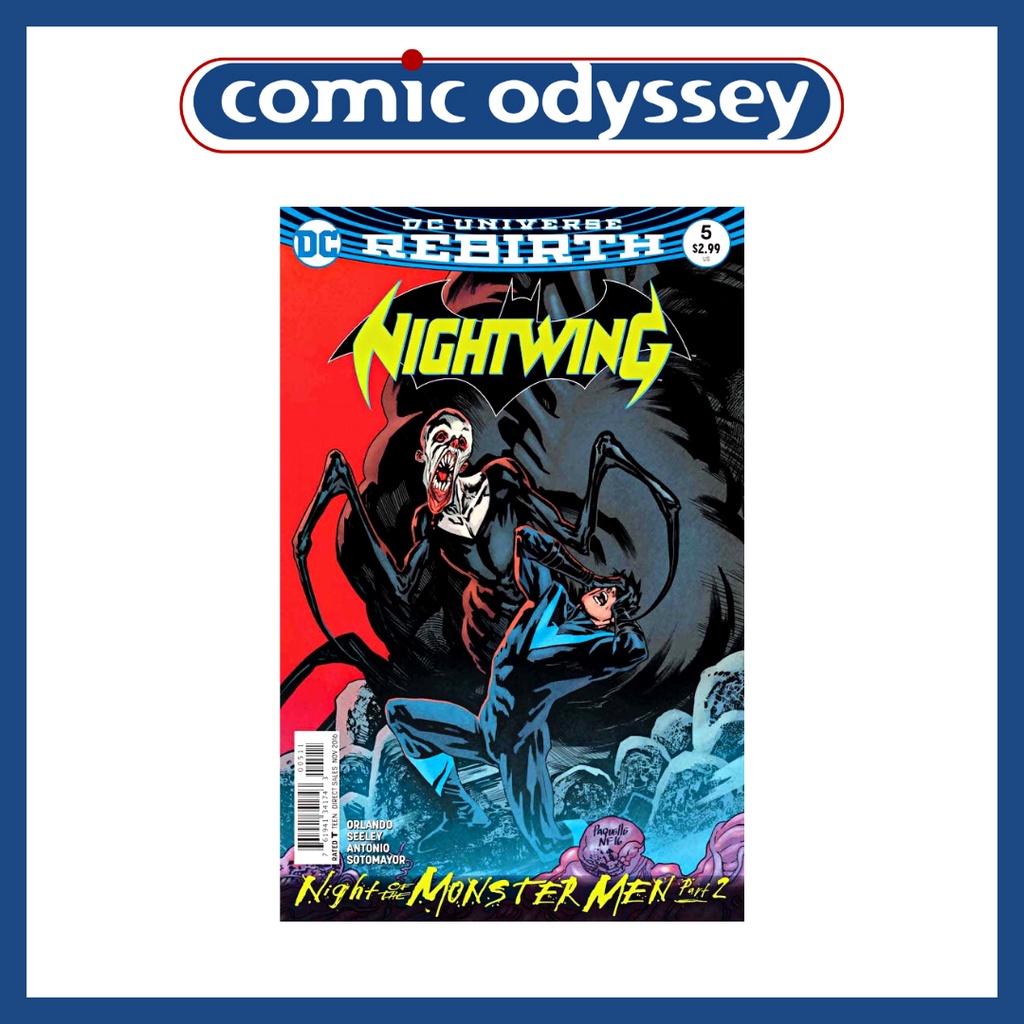 NIGHTWING #5 (2016) Yanick Paquette Regular Cover | Shopee Philippines