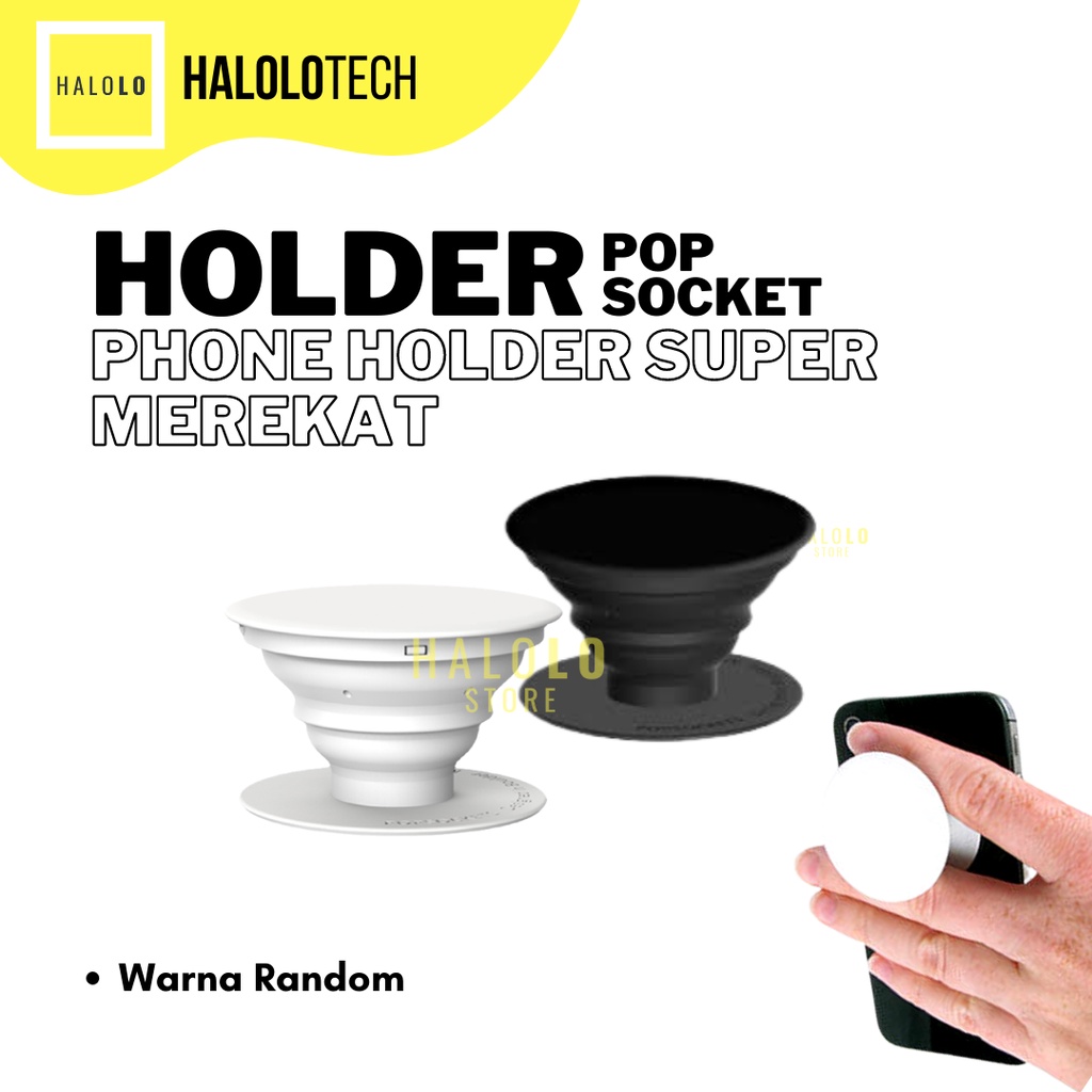 HP Popsocket Plain Holder Super Strong Adhesive Phone Holderhp | Shopee ...