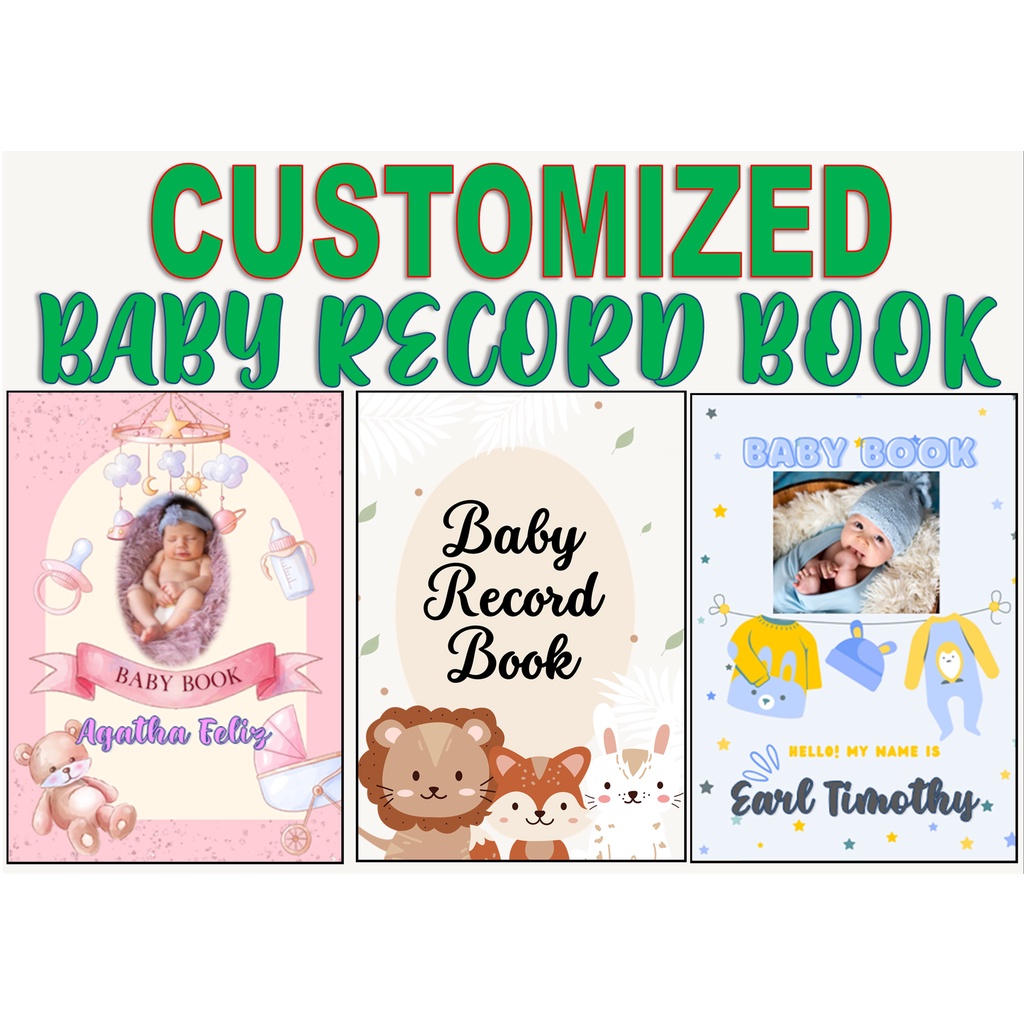Baby Record Book Baby Book Vaccination Record (Read Description ...