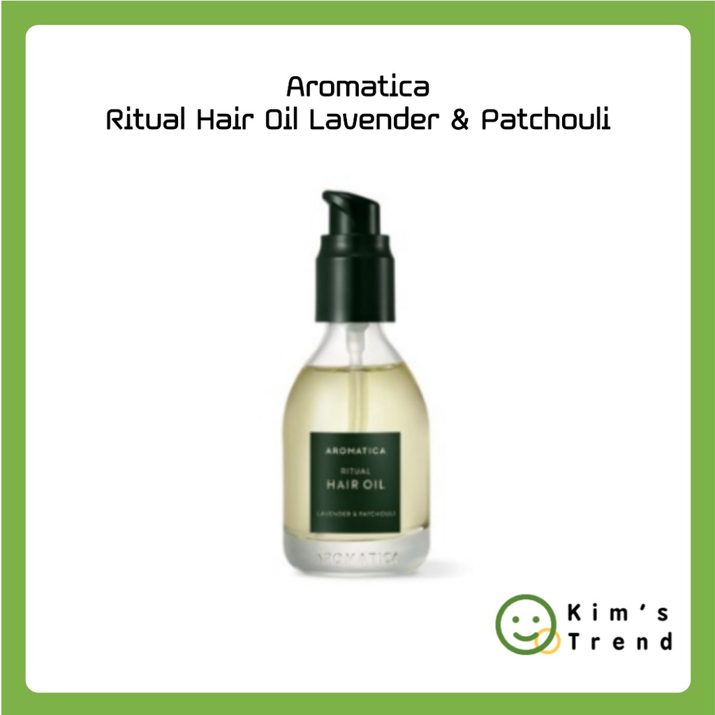 [Aromatica] Ritual Hair Oil Lavender & Patchouli (30ml) | Shopee ...