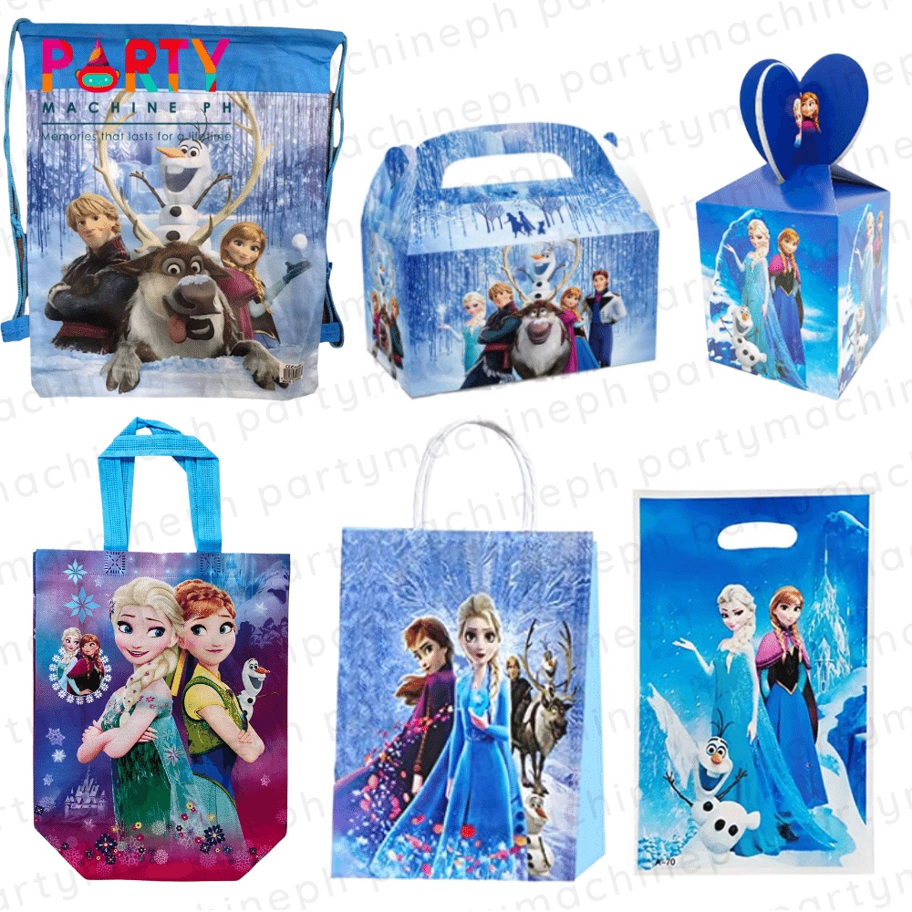 frozen birthday giveaways paper bag | Shopee Philippines